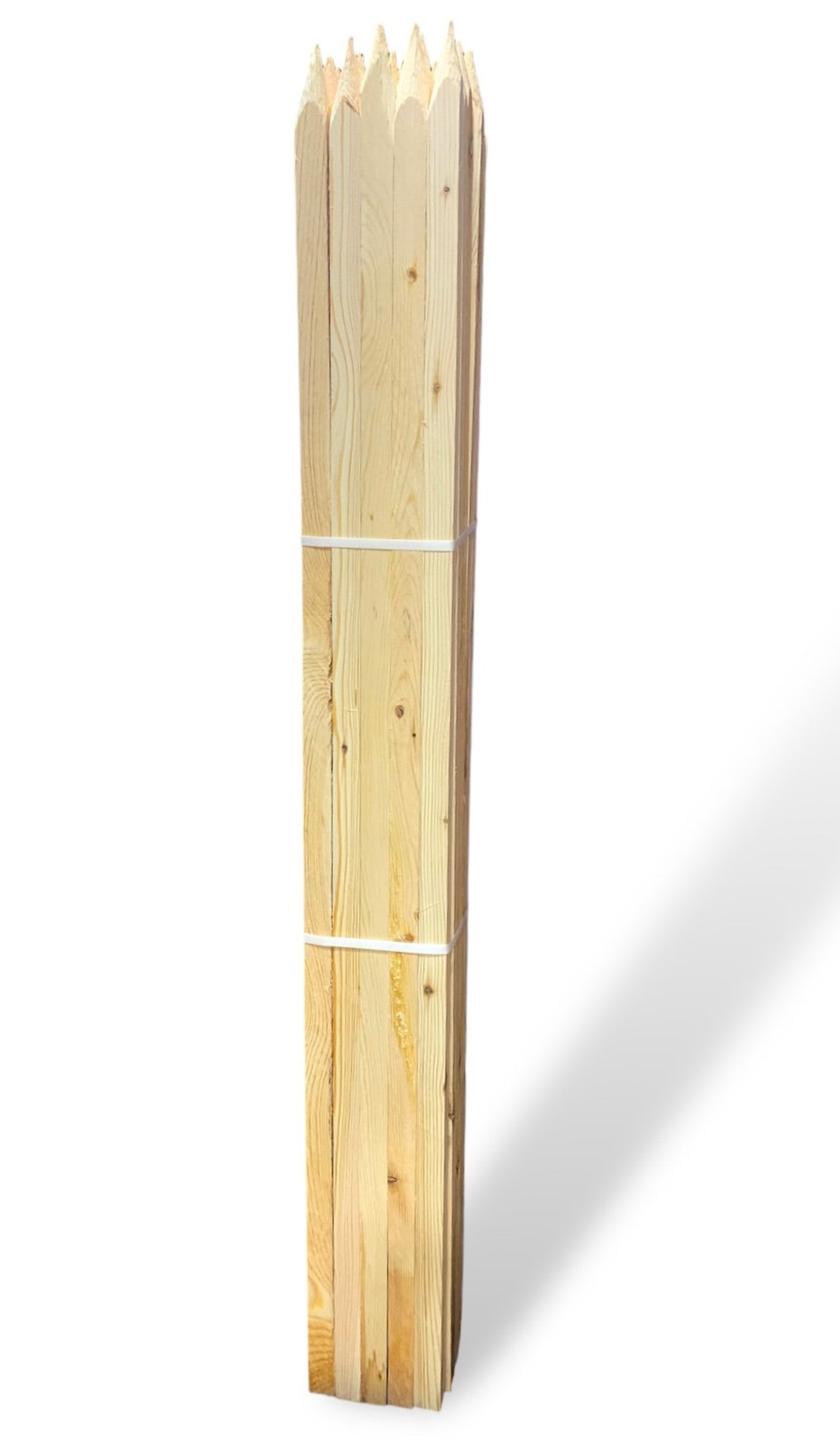 Wood Stake Hardwood Pencil Point - Etsy