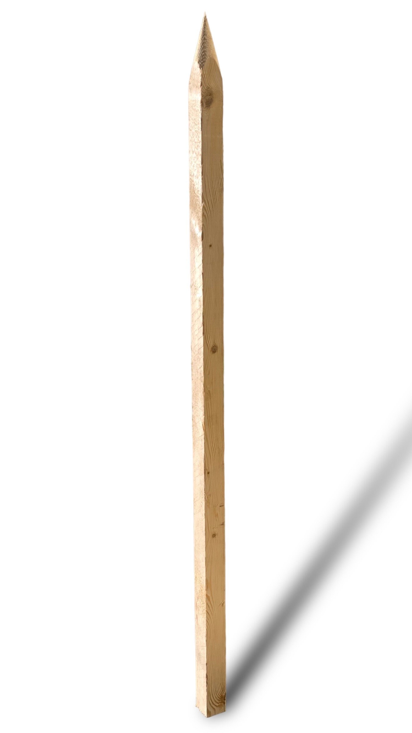 Wood Stake Hardwood Pencil Point - Etsy