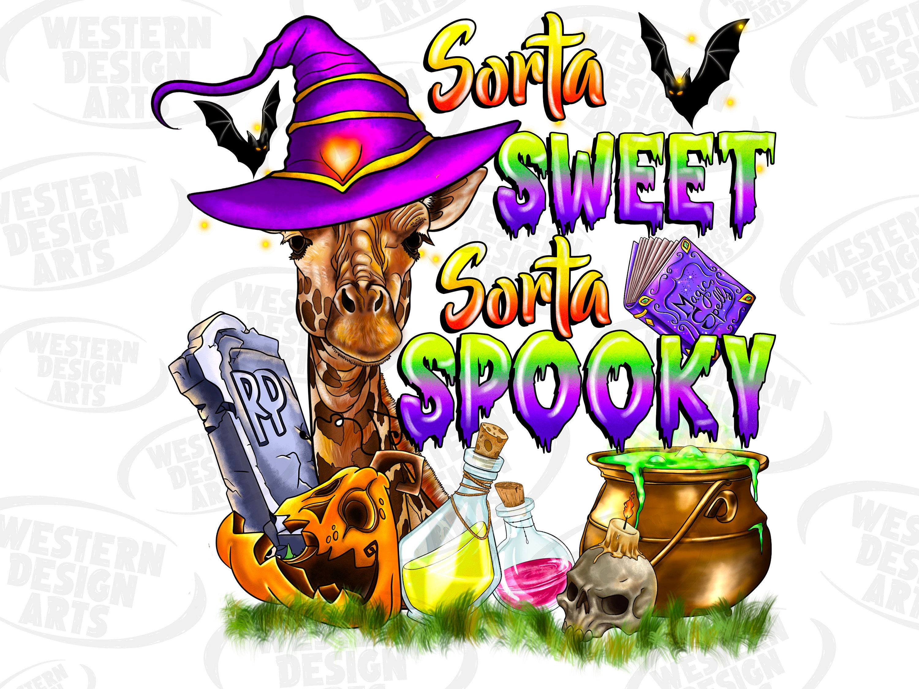 Sorta Sweet Sorta Spooky Png Half Flowers Svg Sorta Sweet - Etsy