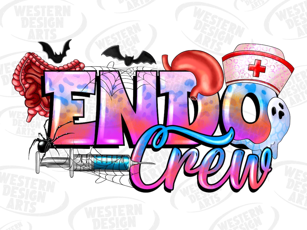 Halloween Endo Crew PNG, Endoscopy Halloween Png, Halloween PNG, Endo ...