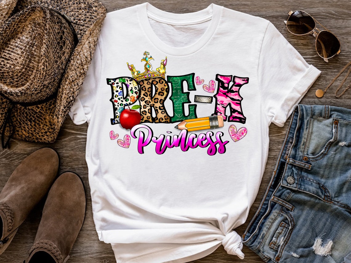 Pre-k Princess Png Pre-k Png Girl Pre-k Png Back to School - Etsy Canada