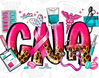 CNA Certified Nursing Assistant Life Png Sublimation Design Download ...