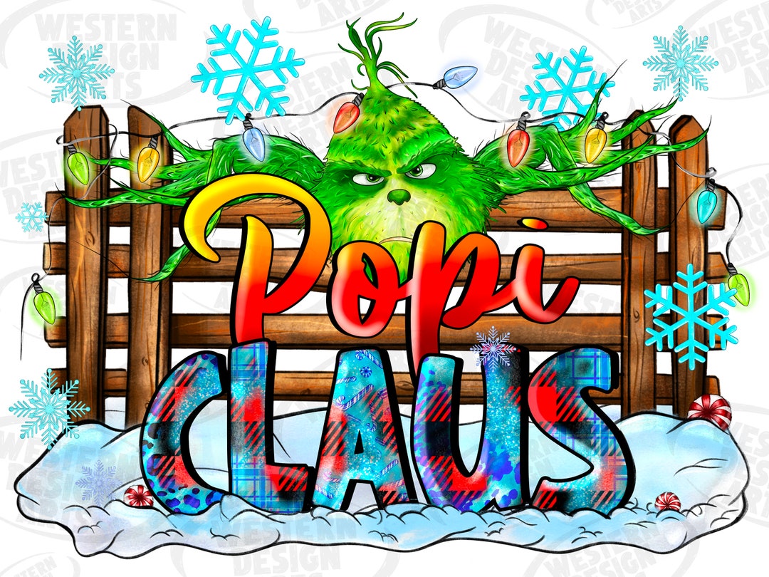 Christmas Popi Claus Png Sublimate Design Download, Christmas Png ...