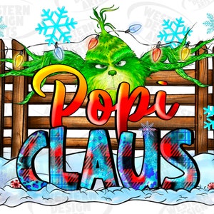Christmas Popi Claus Png Sublimate Design Download, Christmas Png ...