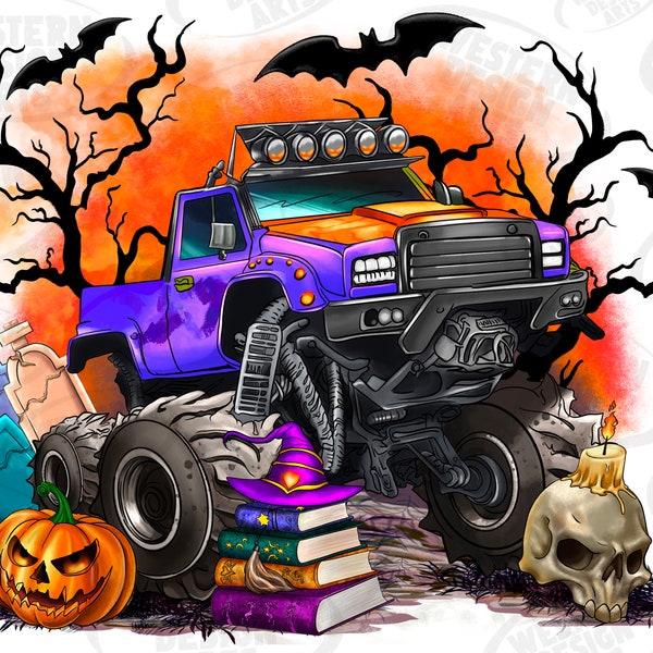 Halloween Truck - Etsy