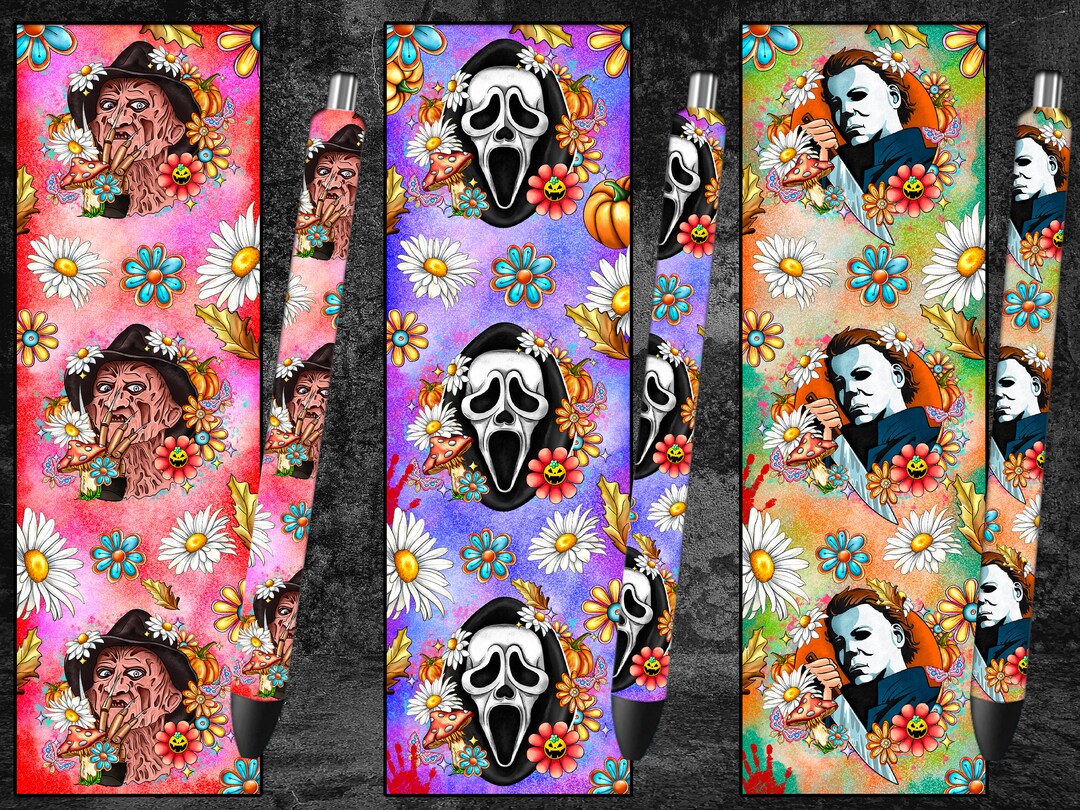 Horror Halloween Pen Png, Halloween Earring Png, Halloween Teardrop ...