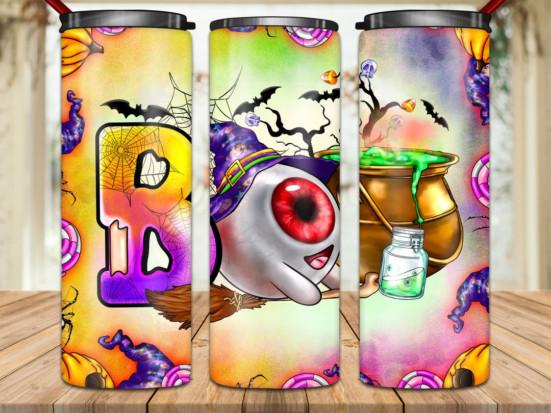 Boo PNG File, Spooky Tumbler, Ghost Potion Png, Magic Png, Halloween ...