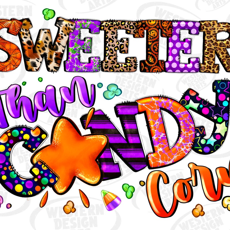 Candy Corn Design - Etsy