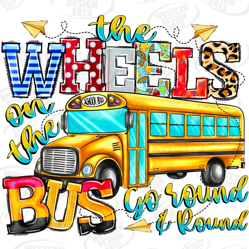 Wheels on the Bus - Etsy