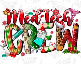 Med Tech Crew Png, Sublimation Design, Nurse Life Png, Medical ...