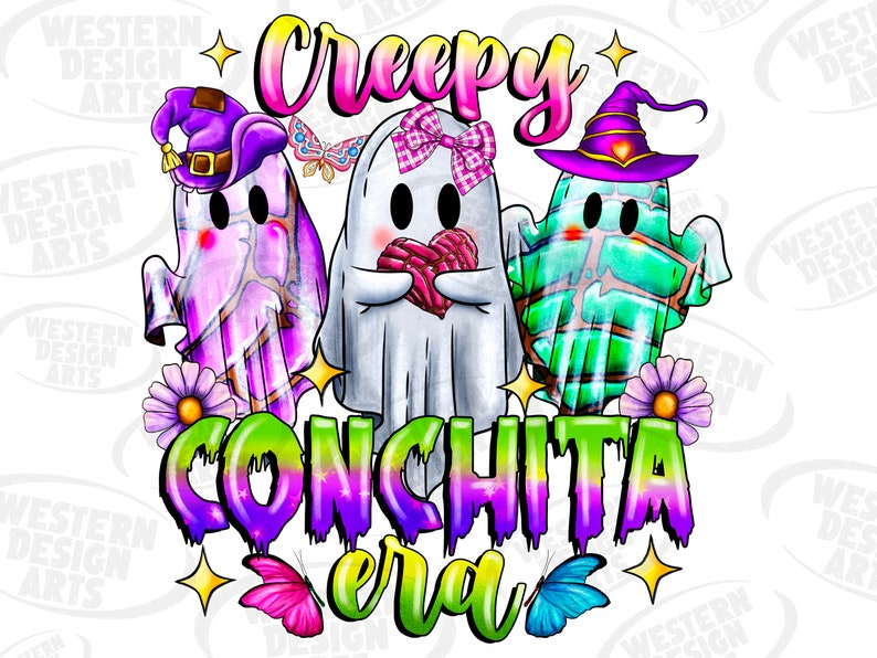In My Creepy Conchita Era Ghost PNG Spooky PNG Halloween - Etsy