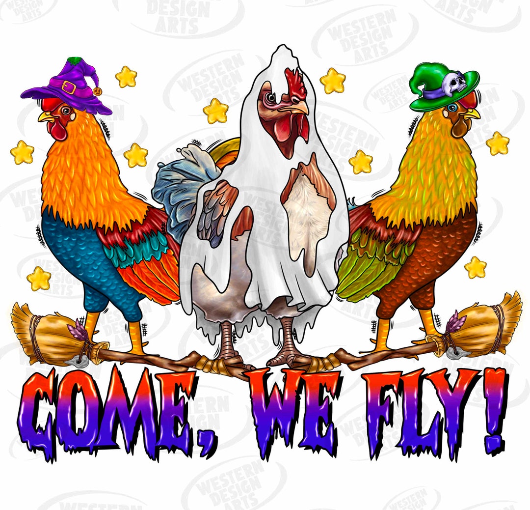 Come We Fly Png Sublimation Design, Halloween Png, Hocus Pocus, Witch ...
