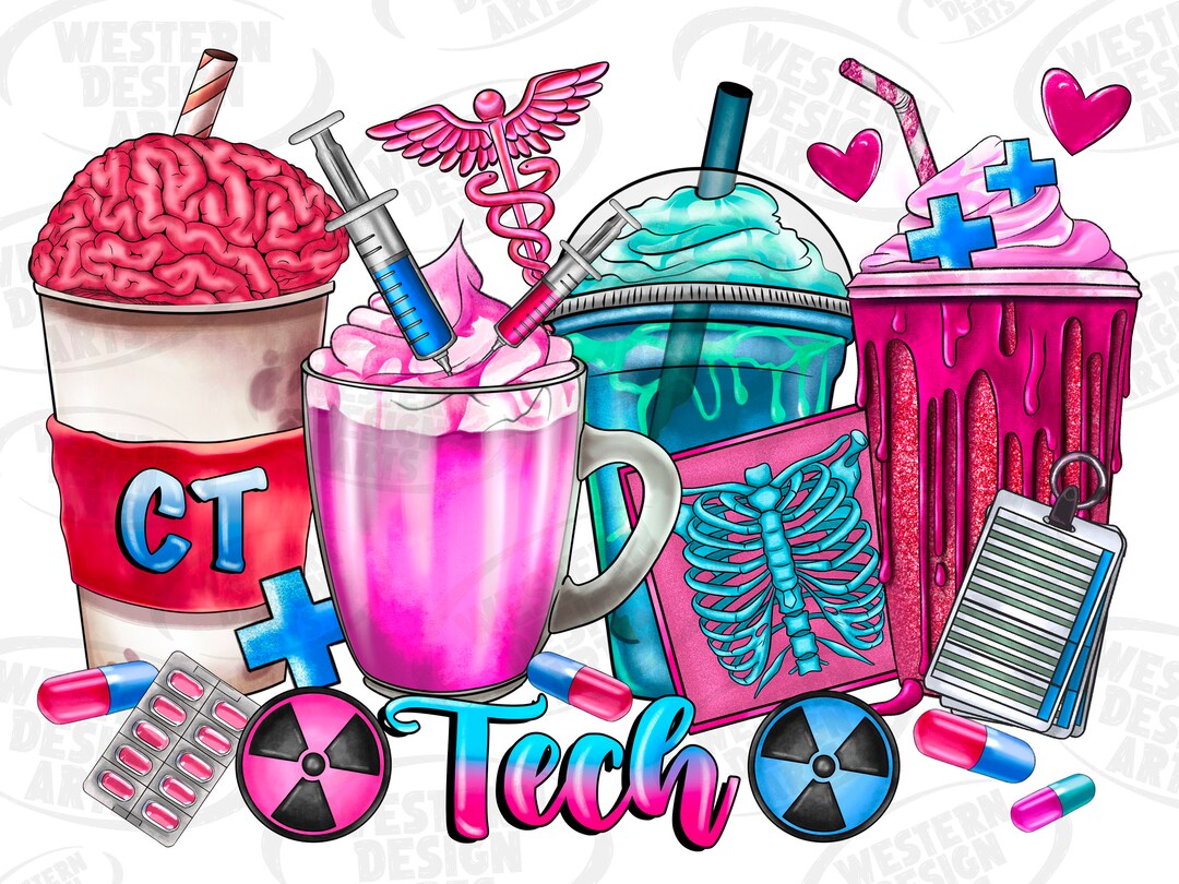 Computed Tomography Png Sublimation Design Download, CT Tech, CT ...