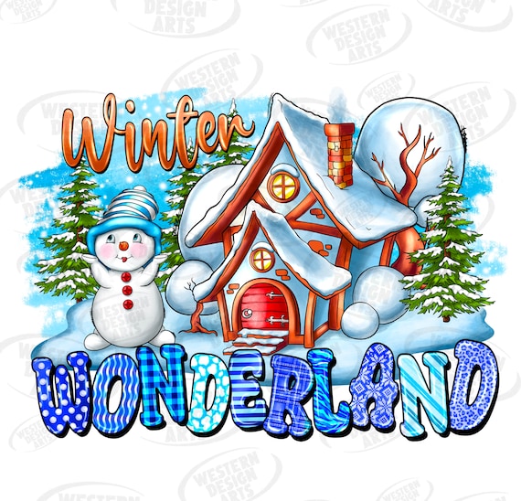 Winter Wonderland Celebration Clipart
