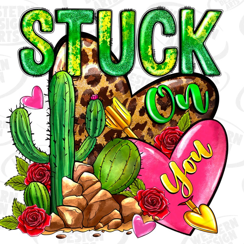 Stuck on You Cactus - Etsy