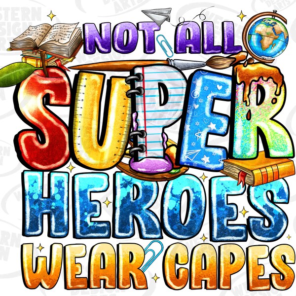 Super Teacher Cape - Etsy