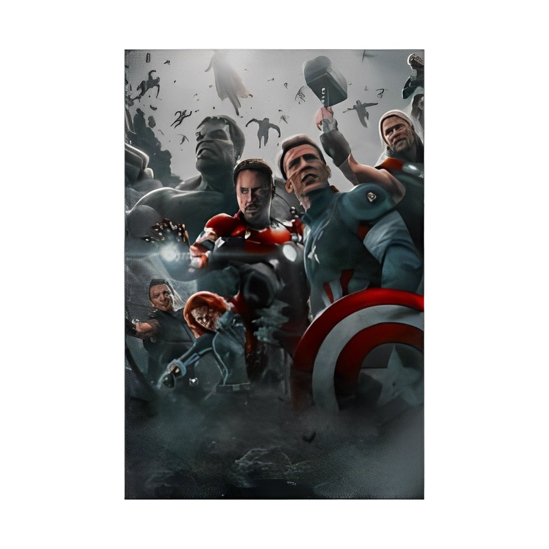 Marvel Digital Print Downloadable JPEG File - Etsy