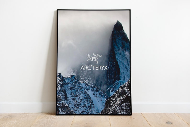 Mountain Climber Poster Aesthetic Arcteryx Vintage Room Decor - Etsy