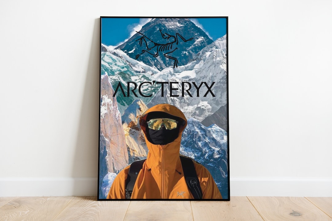 Arcteryx Mountain Poster for Bedroom, Arcteryx Poster, Mountain Poster ...