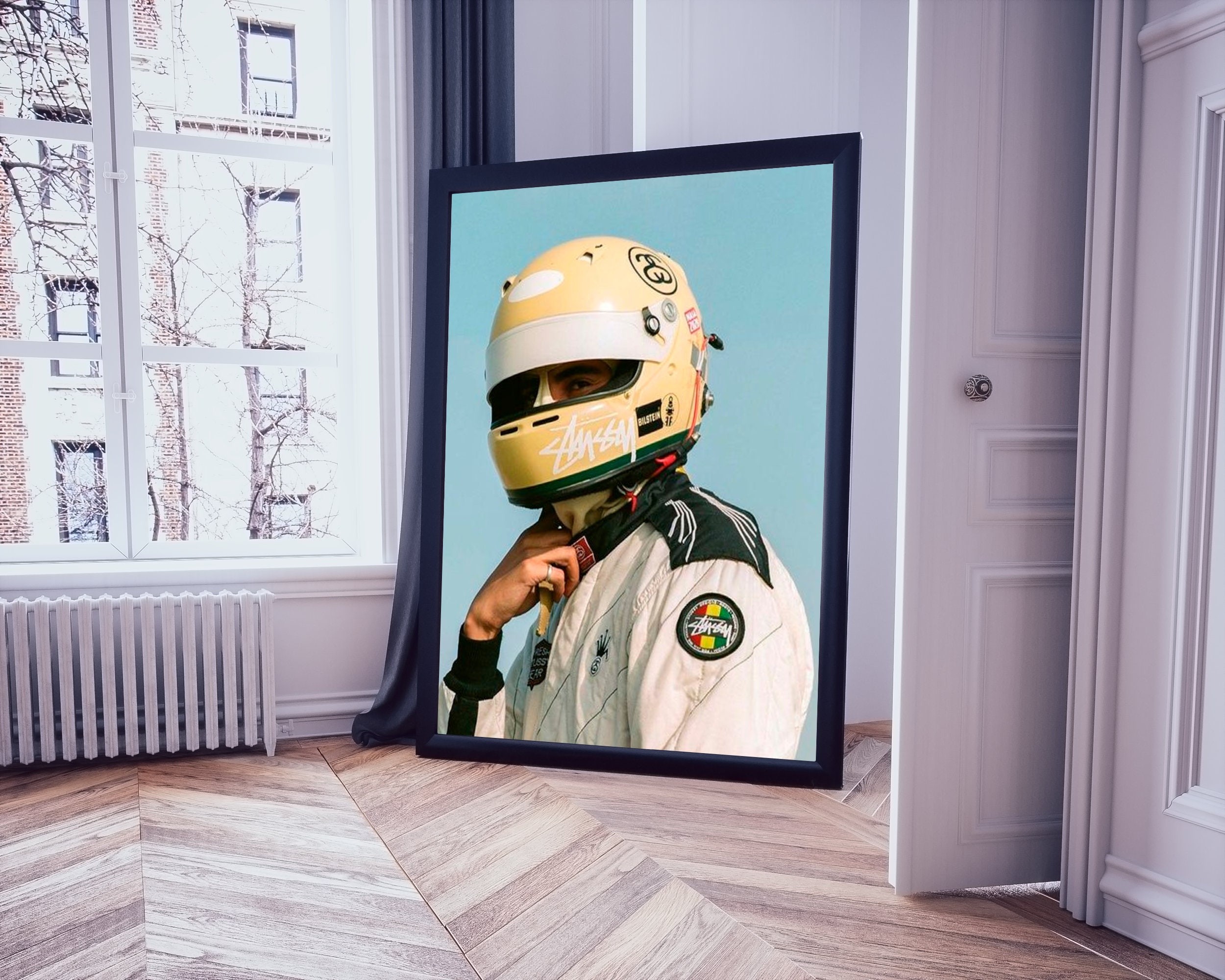 Stussy Racer Posters for Bedroom Brand Print Poster Car Poster Wall Art ...