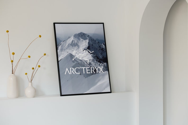 Arcteryx Poster Mountain Themed Poster Aesthetic Wall Art Arcteryx ...