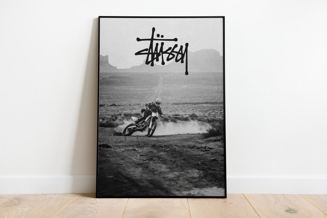 Vintage Stussy Poster Retro Stussy Print for Stylish Décor Iconic ...