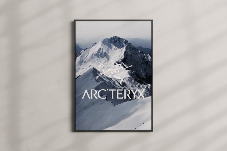 Arcteryx Poster Mountain Themed Poster Aesthetic Wall Art Arcteryx ...