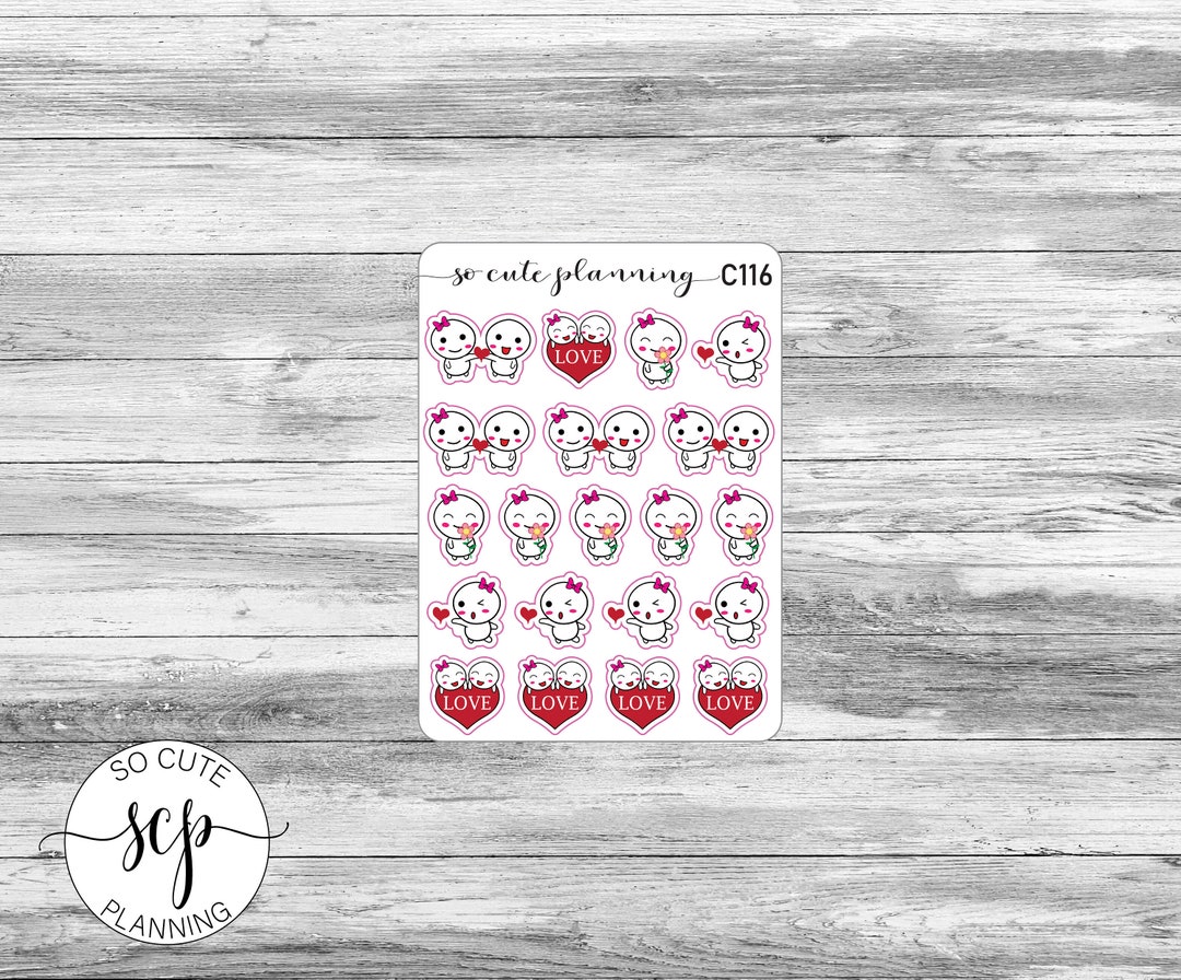 Mello Love Stickers, Character Kawaii Stickers, Planner Stickers ...