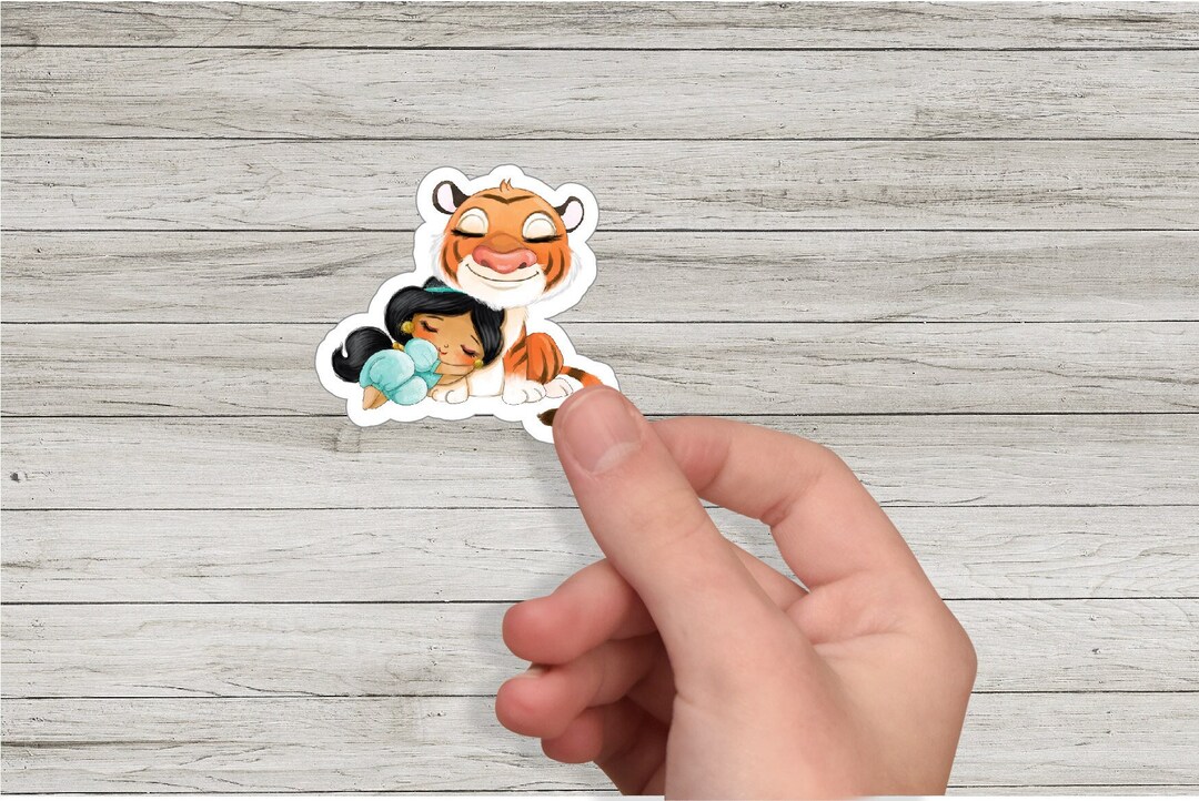 Jasmine Inspired Waterproof Sticker, Water Bottle Sticker, Stanley Cup ...