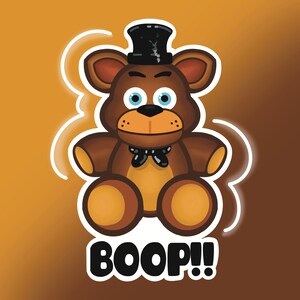 Freddy Fazbear BITE Button - Etsy