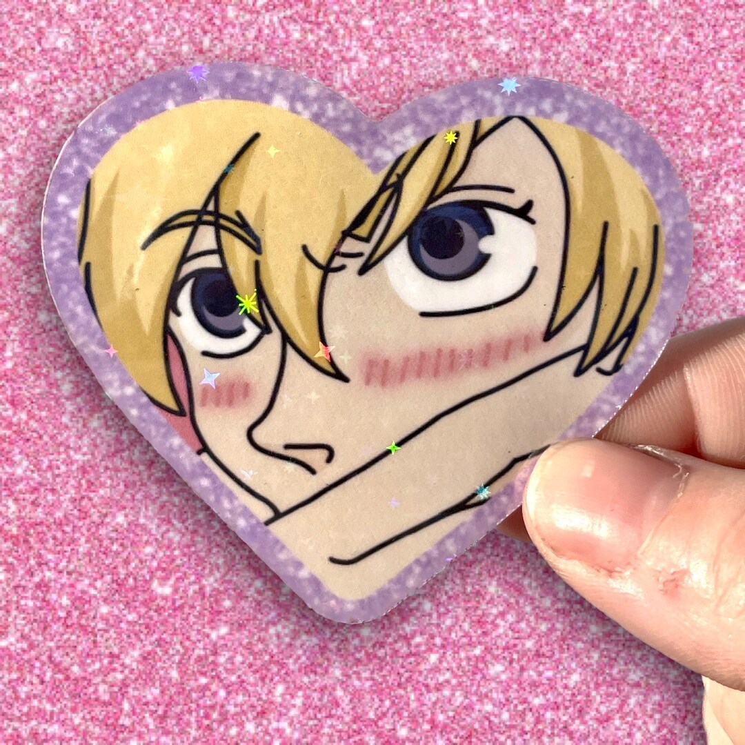 Tamaki Ouran Blushing Sticker - Etsy