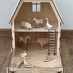 Farm Laser Cut File - Etsy