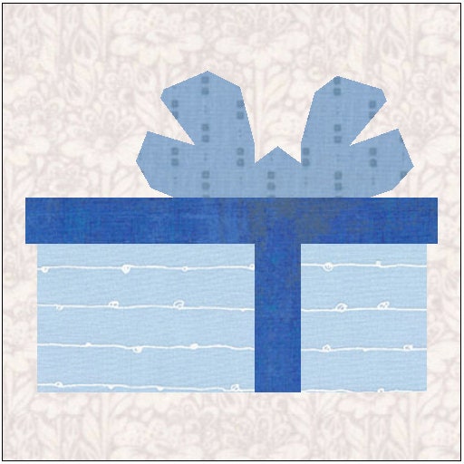 Gift Box #2 Digital FPP Pattern | Foundation Paper Piecing | Present ...