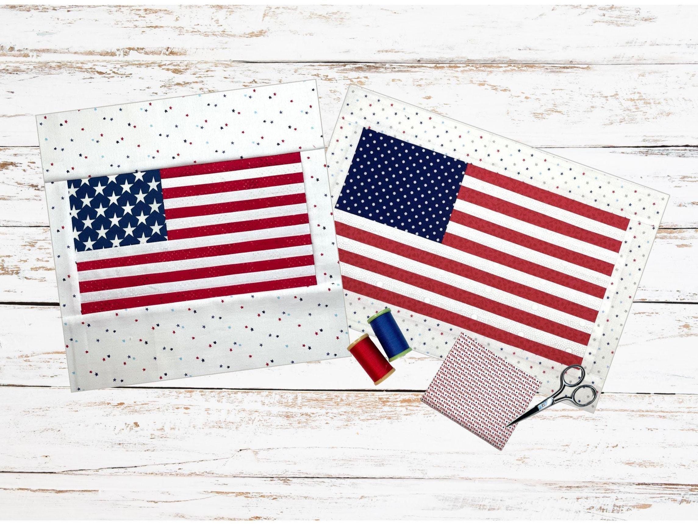 American Spirit FPP Patterns | 3 Designs | 2 Sizes | Paper Pieced Quilt ...