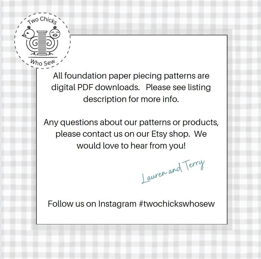 Gnome bodkin FPP Pattern 8x10 Block Foundation Paper Piecing Pattern Gnome Quilt Block Pattern ...