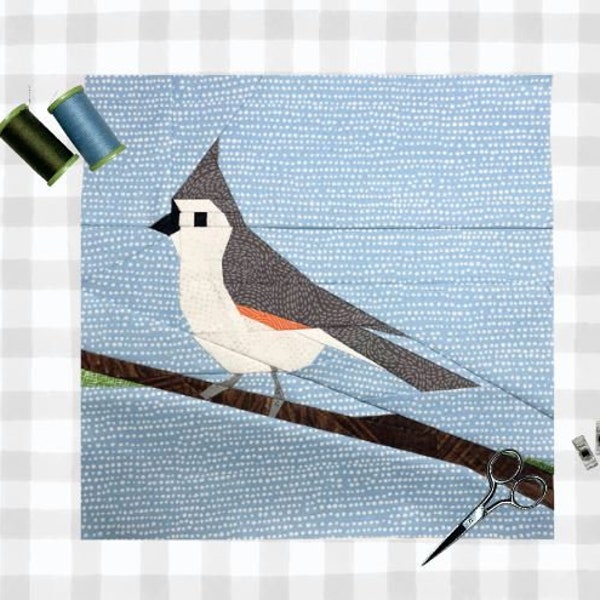 Paper Piecing Bird - Etsy