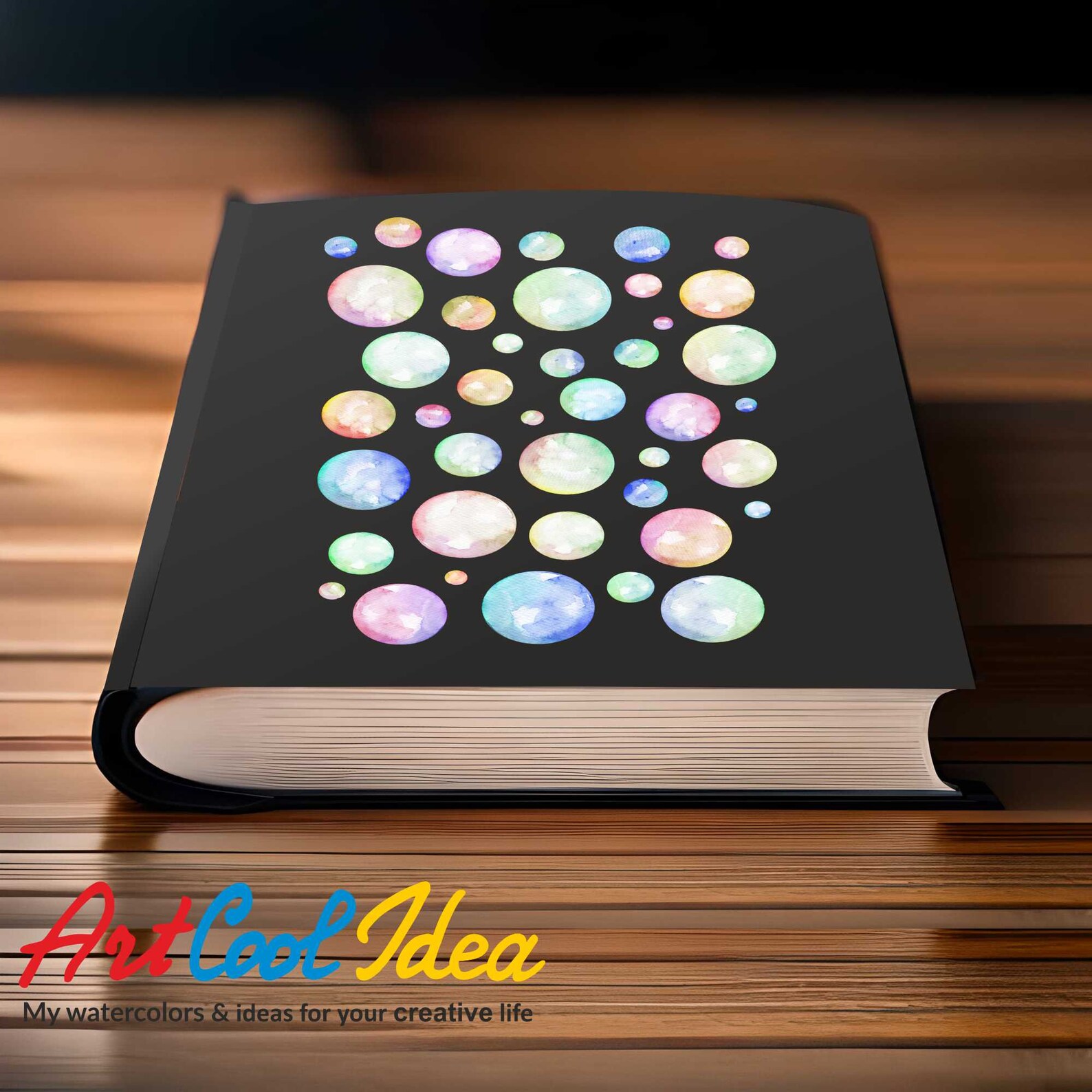 Bubble Watercolor Clipart Set, Soap Bubbles, Digital Paper ...