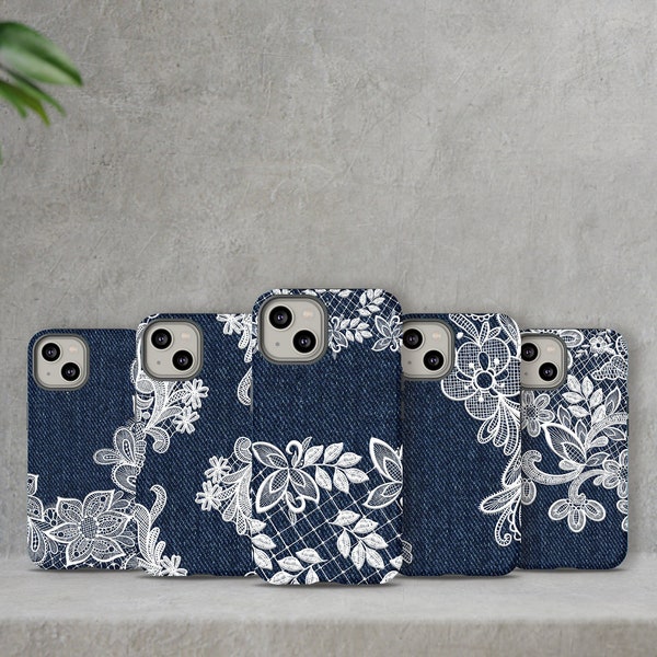 Denim Phone Case - Etsy