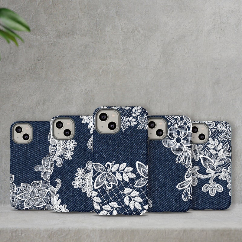 Denim Phone Case - Etsy