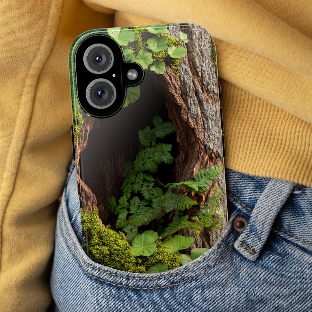 Life in Life Phone Case, Nature Forest Lover Phone Case, Fern Moss Ivy ...