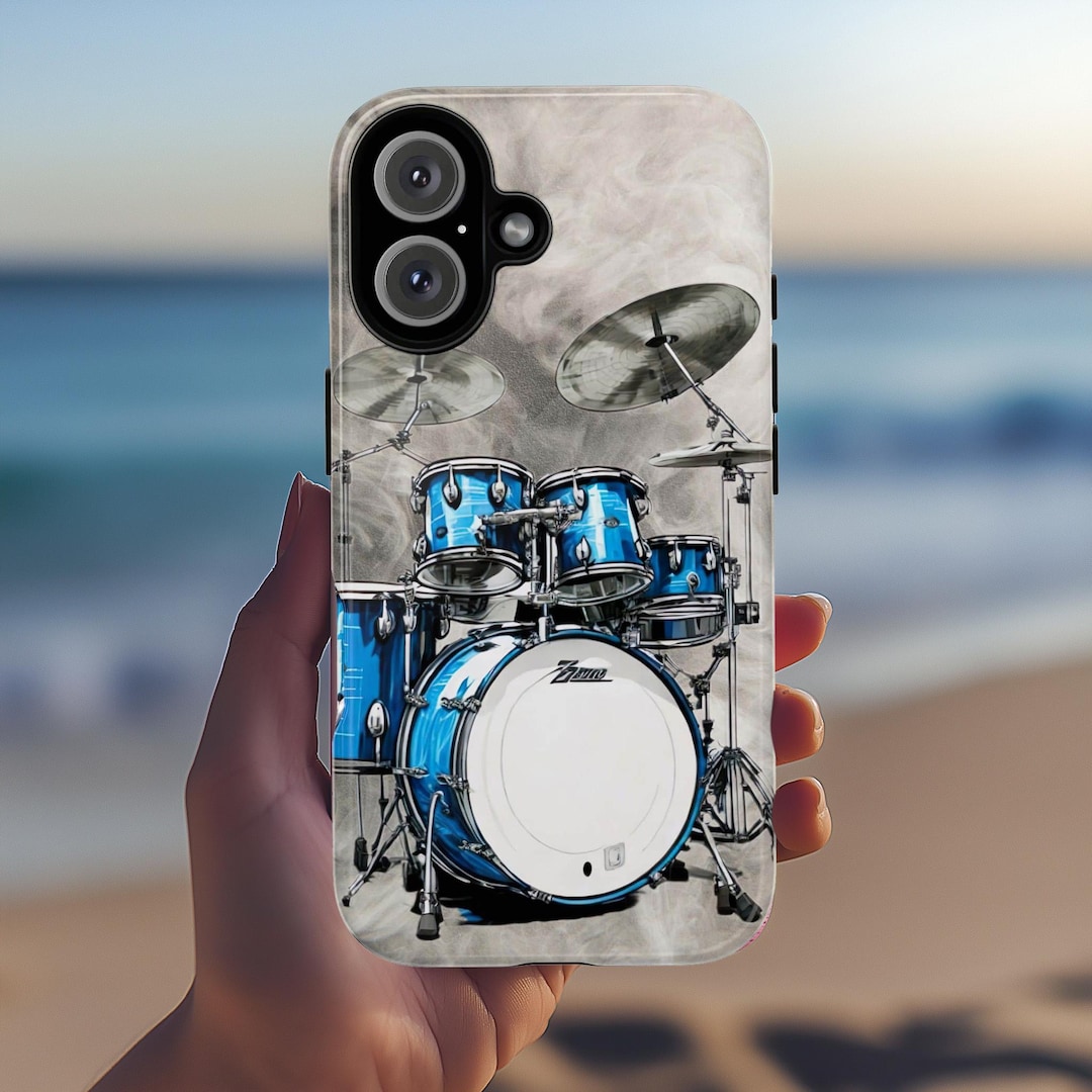 Music Drum iPhone Case, Drum Lover Gift, Instrument Drum Aesthetic ...