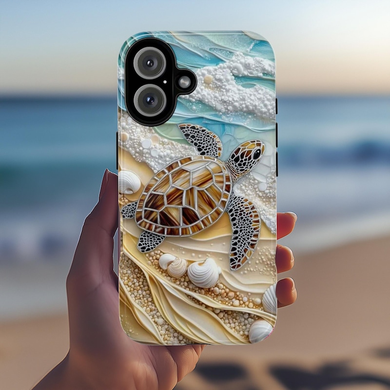 Sea Sticker Phone Case - Etsy