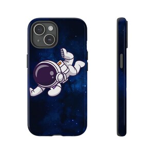 Astronaut Matching Phone Case for Couples, Spaceman Bride & Groom Cover ...