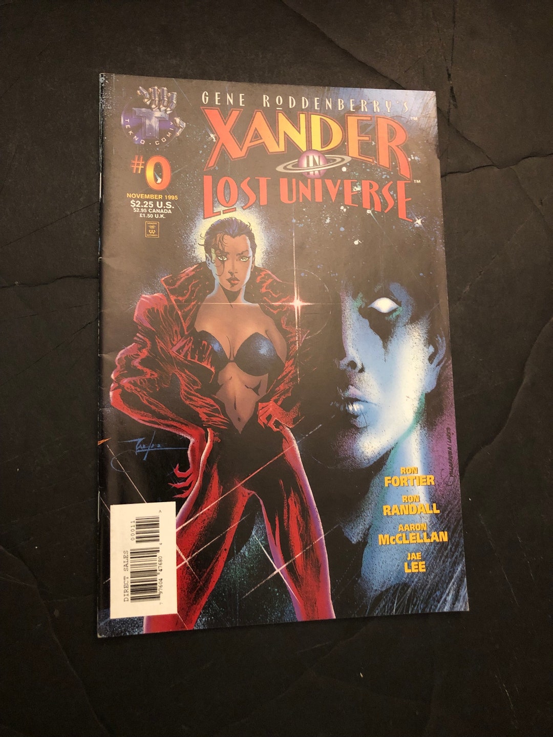 Xander in Lost Universe, Tekno Comics Issue # 0 Nov. 1995 - Etsy