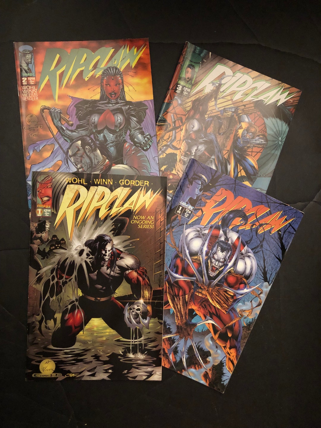 RIPCLAW Issues # 1, 2, 3 (volumes 1 & 2) Image Comics - Etsy