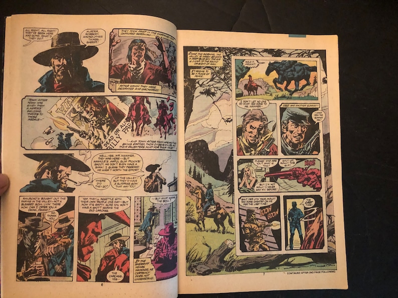 Marvel Premiere/ Coming of CALEB HAMMER Issue 54 Marvel - Etsy