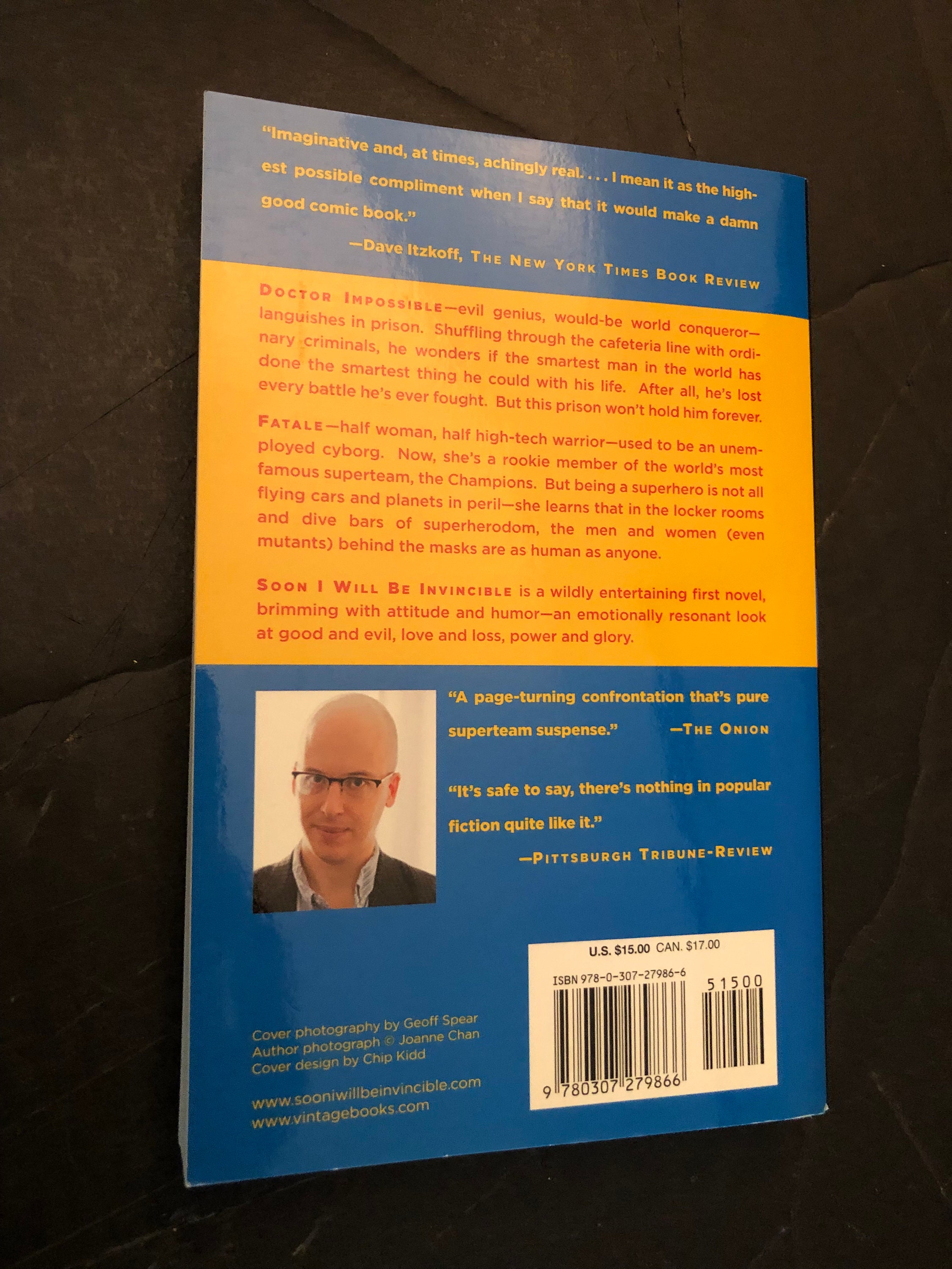 Soon I Will Be Invincible, a Novel by Austin Grossman - Etsy