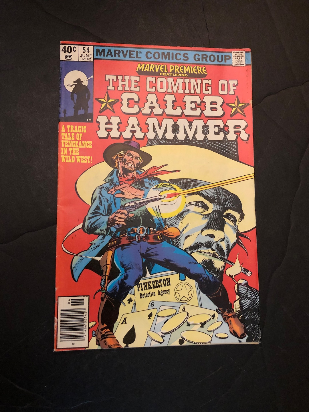 Marvel Premiere/ Coming of CALEB HAMMER Issue 54 Marvel Comics 1980 - Etsy