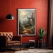 12 Vintage Dark Romanticism Oil Painting Wall Art Bundle, Gothic ...