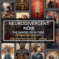 Different, Not Less Neurodiversity Wall Art Poster Disability Quote ...